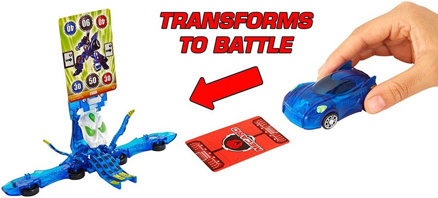 MeCard Deluxe Mecardimal Mecard Octa Figure Mattel - ToyWiz