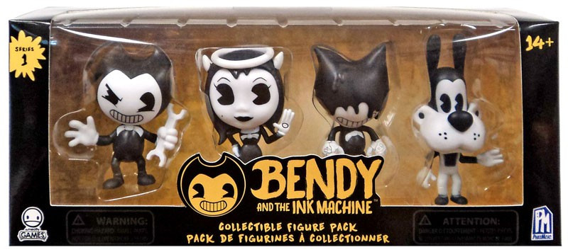 Bendy and the Ink Machine Series 1 Bendy, Alice, Ink Bendy Boris Mini ...