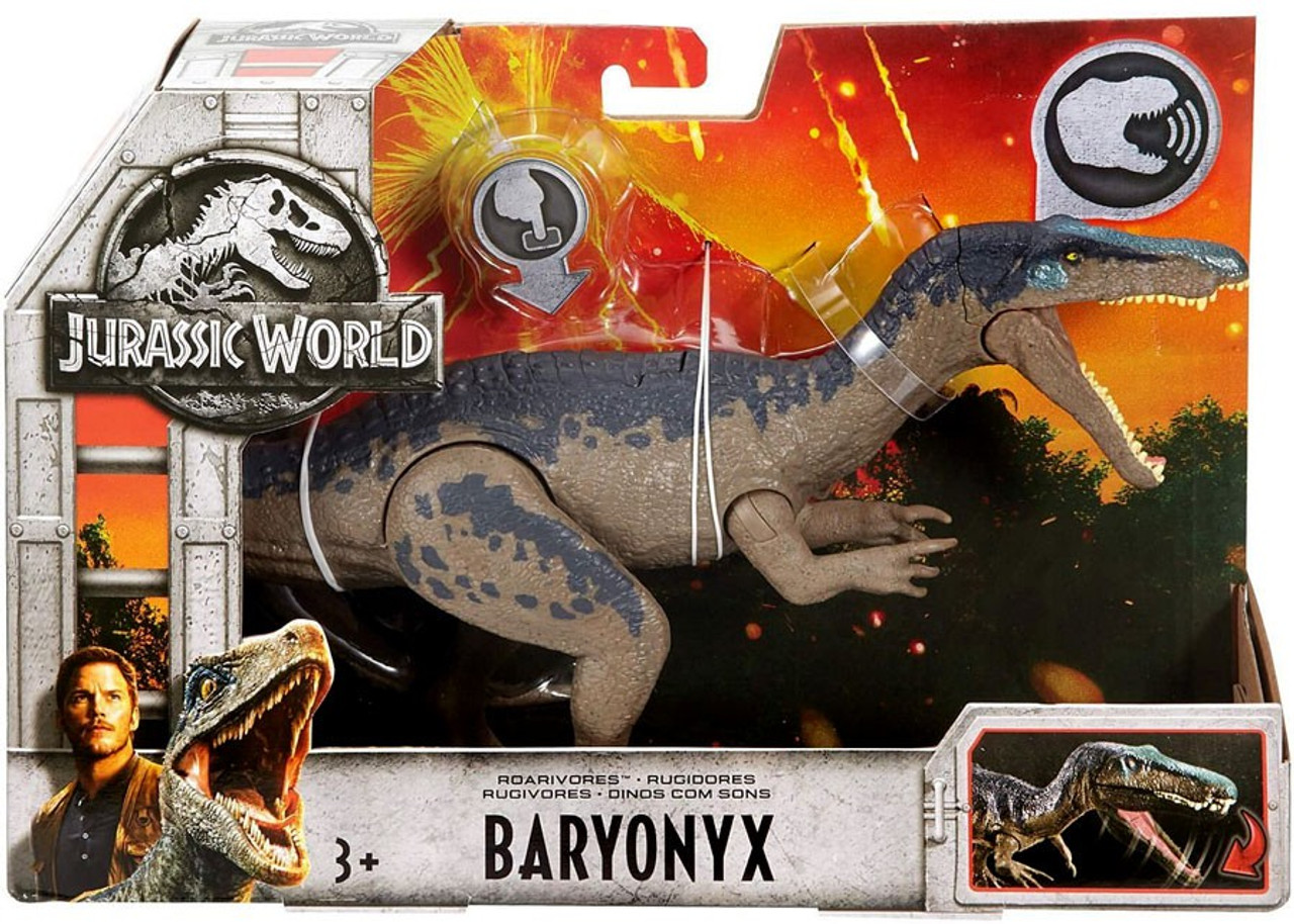 Jurassic World Fallen Kingdom Roarivores Baryonyx Action Figure Mattel