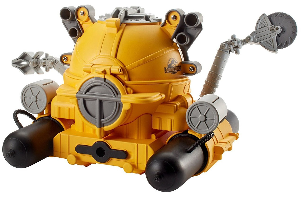 Jurassic World Matchbox Deep-Dive Submarine 3.75 Vehicle Mattel - ToyWiz