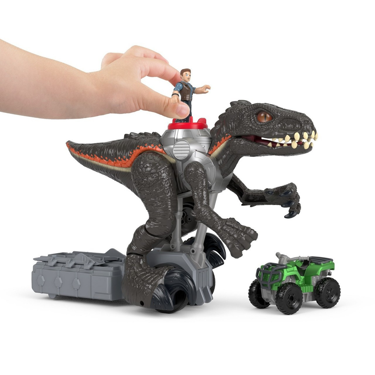 Fisher Price Jurassic World Imaginext Walking Indoraptor Figure Set ...