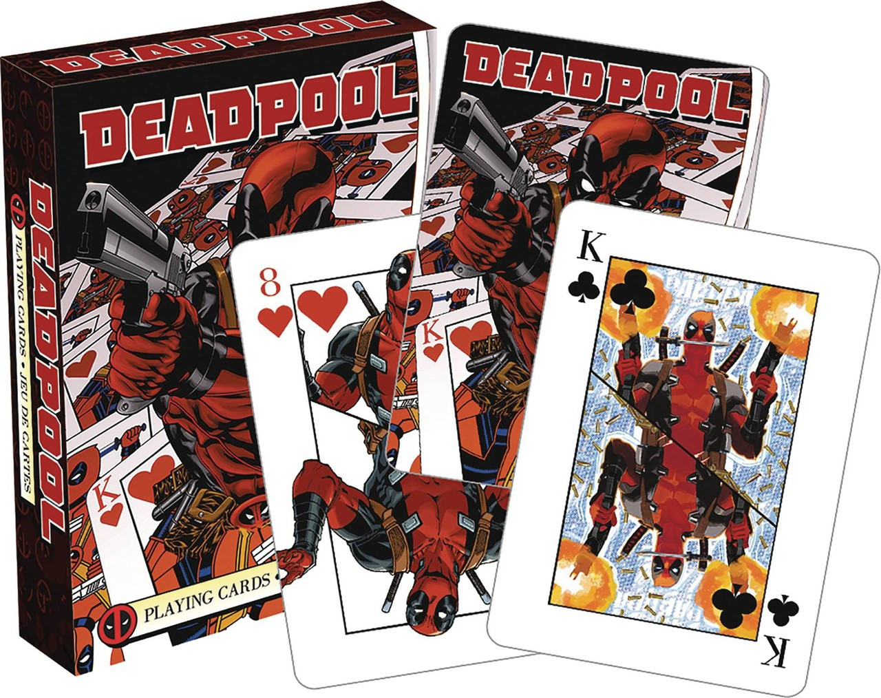 Marvel Deadpool Deadpool Playing Card Deck NMR America - ToyWiz