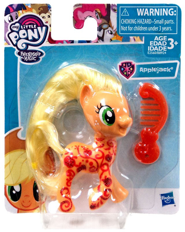 My Little Pony The Movie Applejack Mini Figure Hasbro Toys - ToyWiz