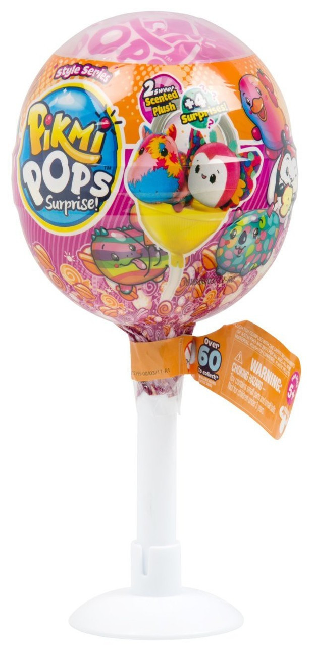 Pikmi Pops Surprise Series 3 MEDIUM Mystery Pack 2 Scented Plush 4 ...