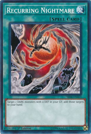 YuGiOh Lair of Darkness Structure Deck Single Card Common Recurring ...