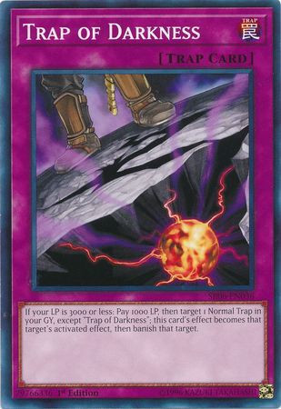 YuGiOh Lair of Darkness Structure Deck Single Card Common Trap of ...