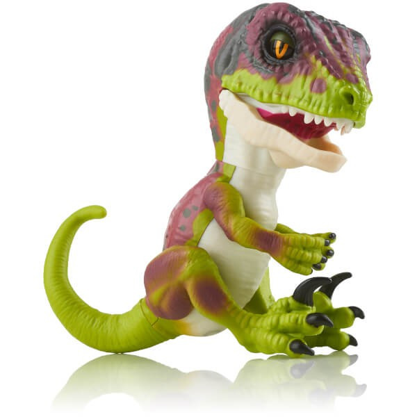 Fingerlings Untamed Dinosaur Stealth the Velociraptor Figure Lime Green ...