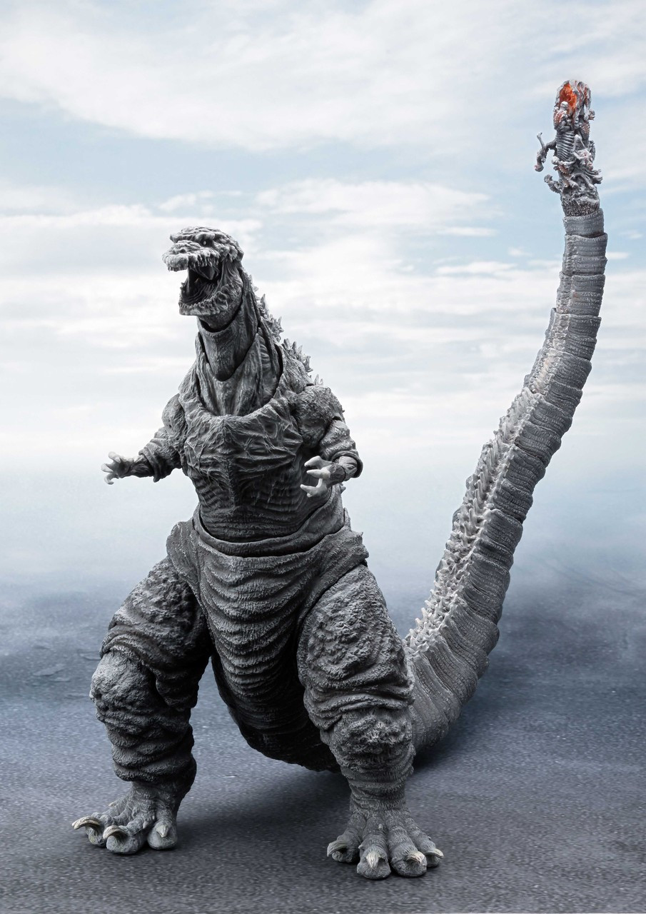 Godzilla 2016 S.H. Monsterarts Shin Godzilla 7.1 Action Figure Fourth ...