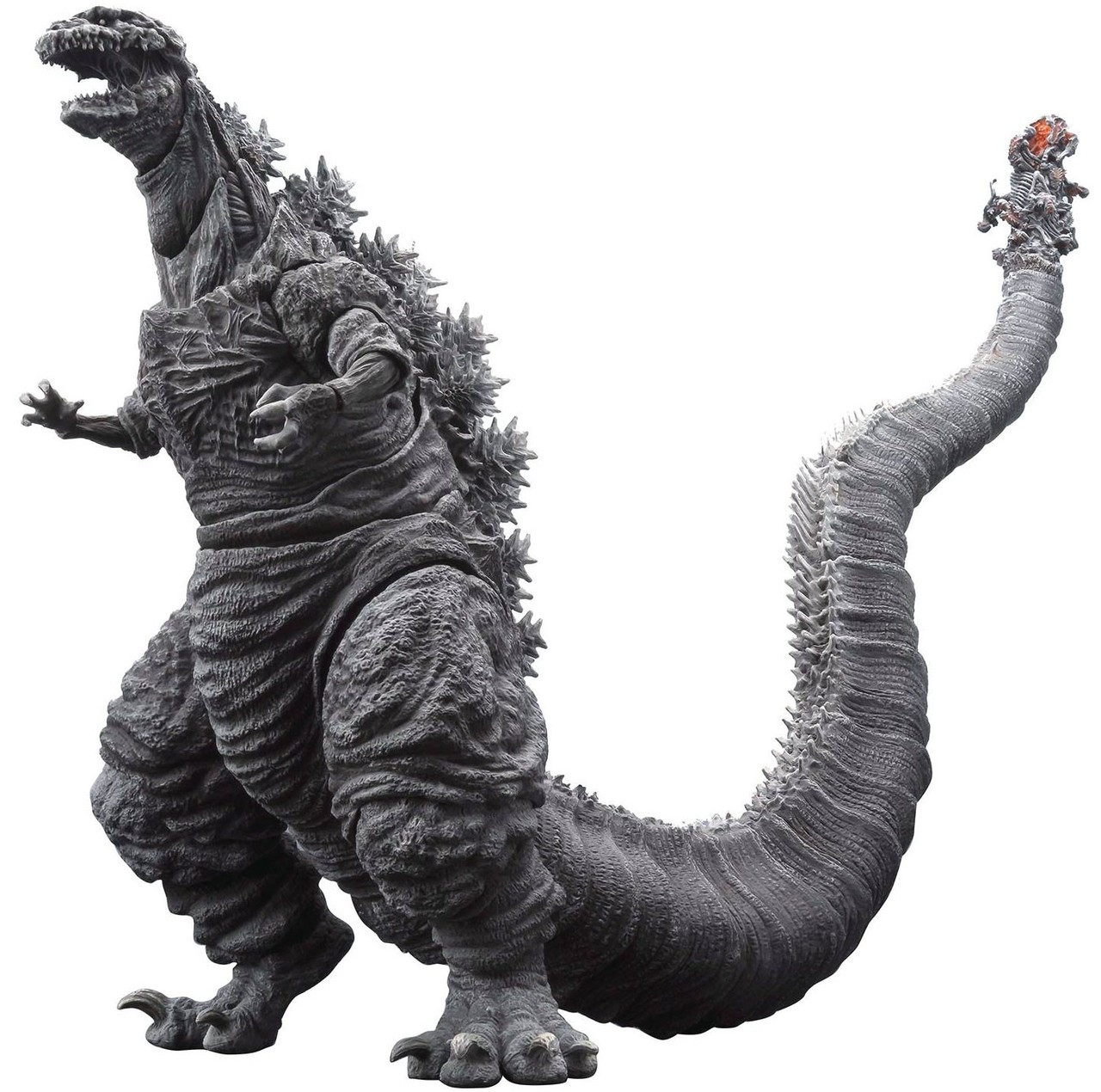 Godzilla 2016 S.H. Monsterarts Shin Godzilla 7.1 Action Figure Fourth ...