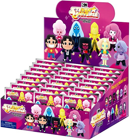 Steven Universe 3D Figural Keychain Steven Universe Mystery Box 24 ...