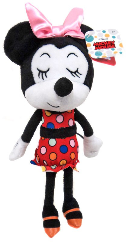 Disney Summer Minnie Mouse Exclusive 9 Plush Eyes Closed Just Play - ToyWiz