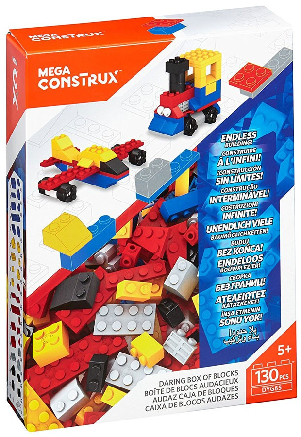 Mega Bloks Mega Construx Daring Box of Blocks Set DYG85 - ToyWiz