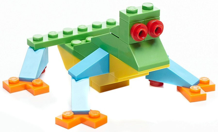 Mega Bloks Mega Construx Vibrant Box of Blocks Set DYG86 - ToyWiz