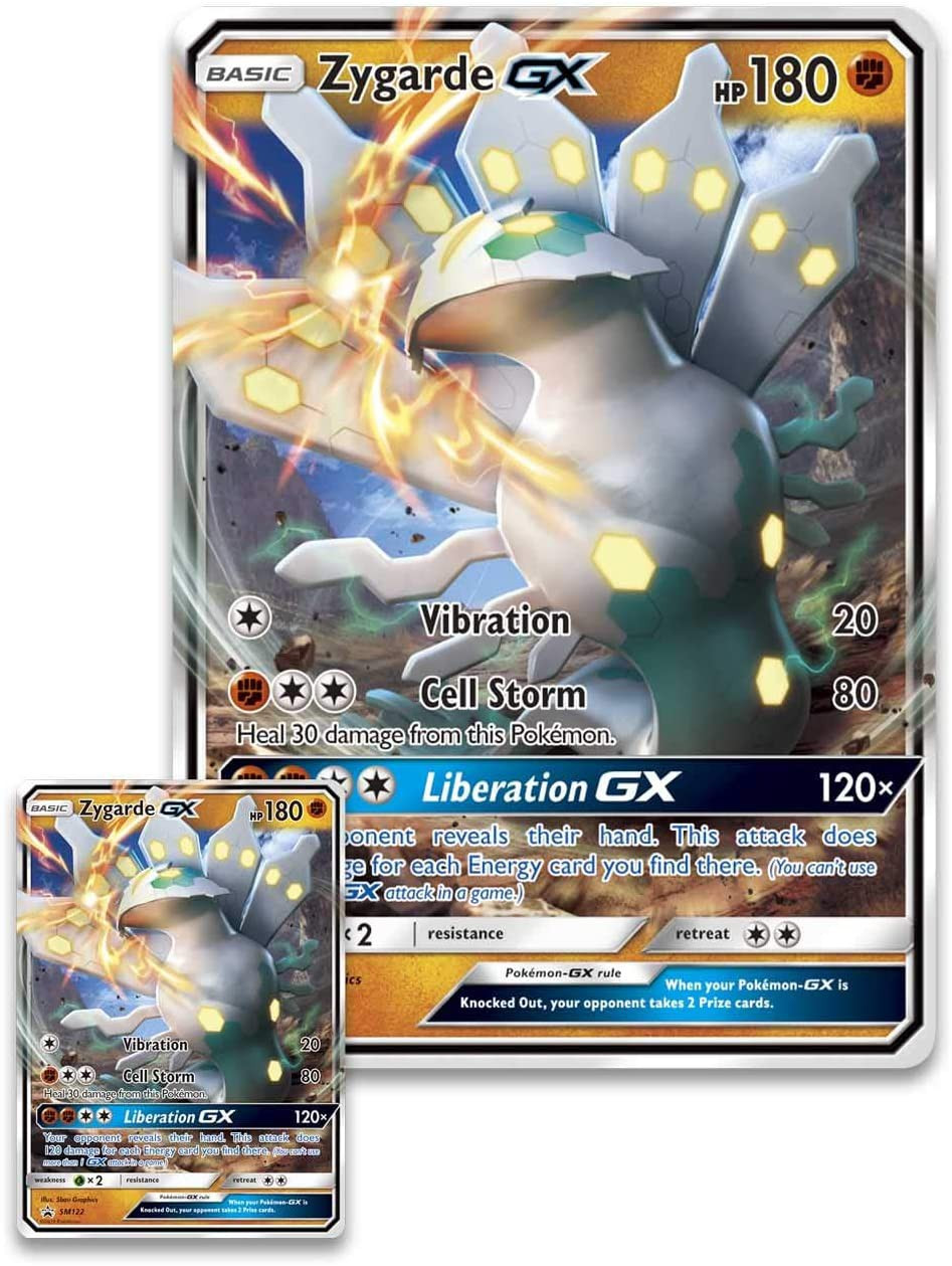 Pokemon Trading Card Game Sun Moon Shiny Zygarde-GX Legendary Box 4 ...