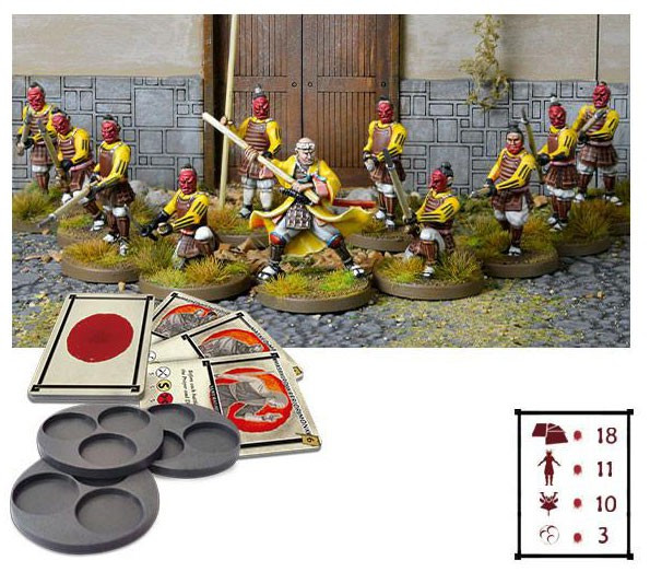 Test of Honour Masked Men Miniatures Warlord Games - ToyWiz