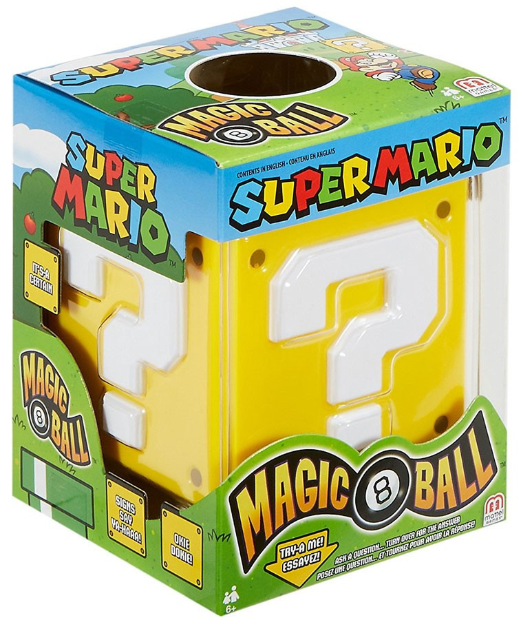 Super Mario Magic 8 Ball Magic 8 Ball Mattel - ToyWiz