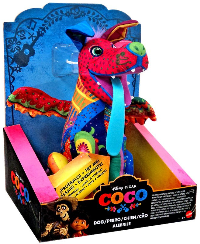 Disney Pixar Coco Dante Plush with Sound Alebrije Mattel - ToyWiz