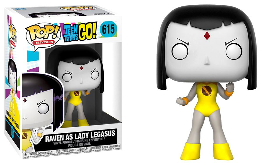 Funko Teen Titans Go POP TV Raven as Lady Legasus Exclusive Vinyl ...