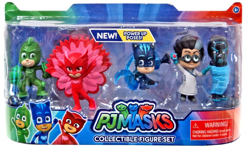 Disney Junior PJ Masks Romeo, Gekko, Catboy, Owlette Night Ninja 3 ...