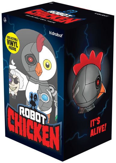 Adult Swim Robot Chicken Robot Chicken Medium Figure Kidrobot - ToyWiz