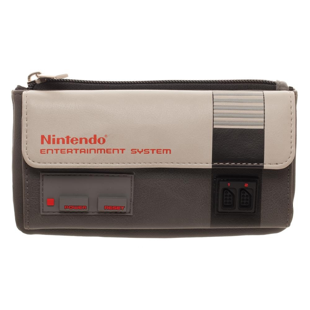 Nintendo Nintendo Console Flap Wallet Bioworld - ToyWiz