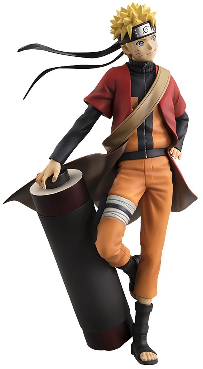 Naruto Shippuden GEM Series Naruto Uzumaki 8 Collectible PVC Figure ...