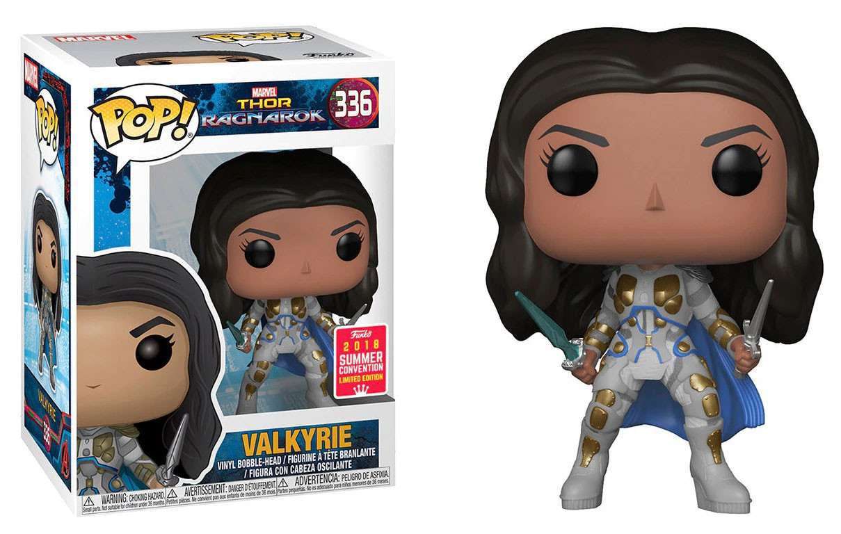 Funko Marvel Thor Ragnarok POP Marvel Valkyrie Exclusive Vinyl Bobble ...