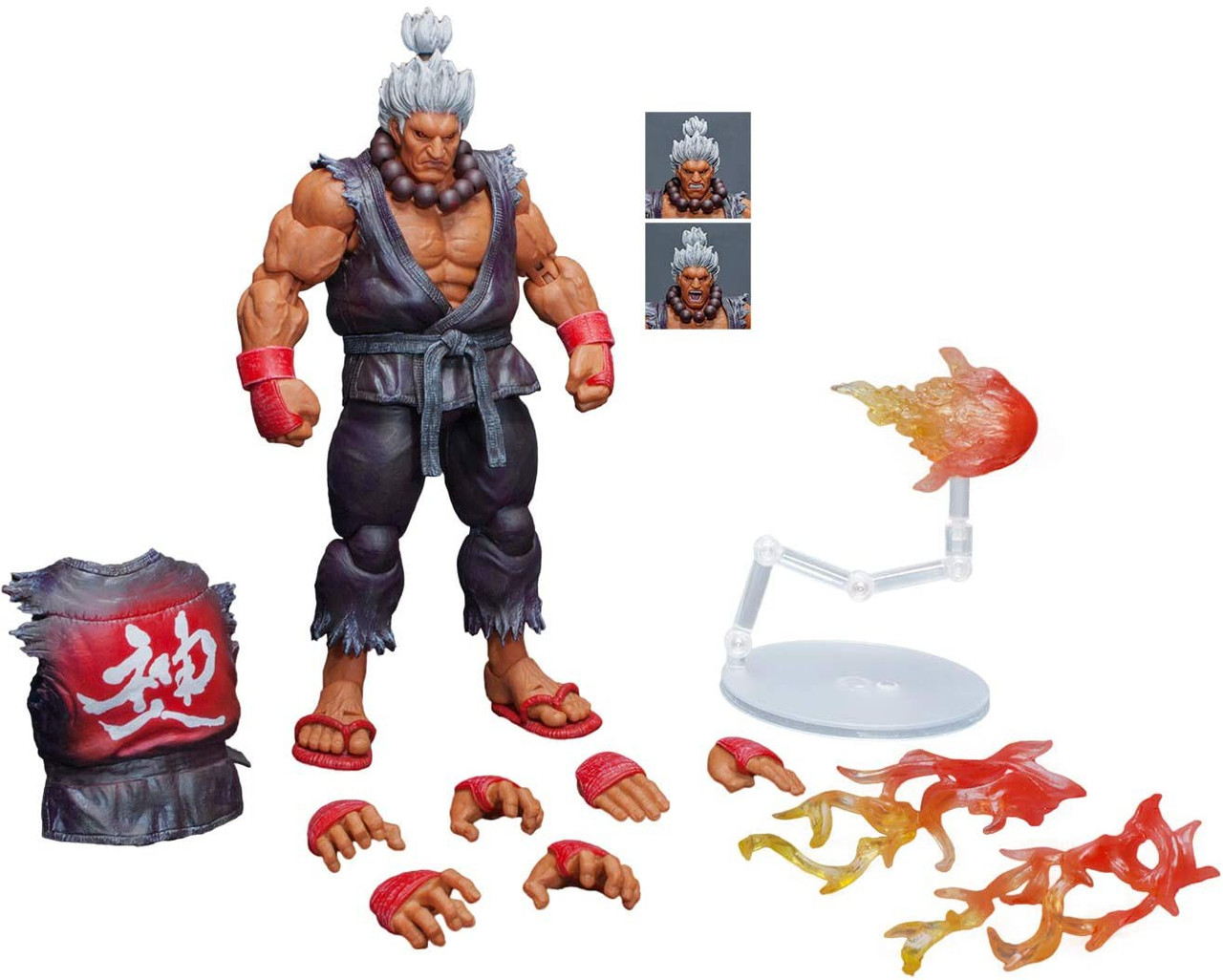 Street Fighter V Akuma Exclusive 112 Action Figure SDCC 2018 Storm ...