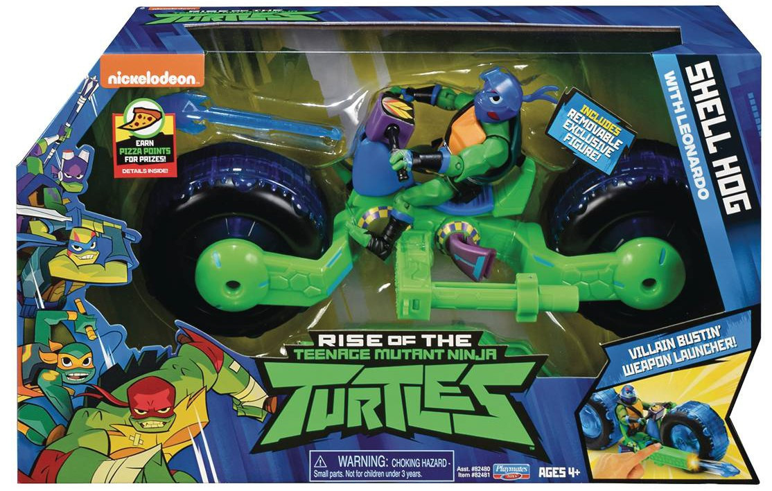 Teenage Mutant Ninja Turtles Nickelodeon Rise of the TMNT Leonardo with ...
