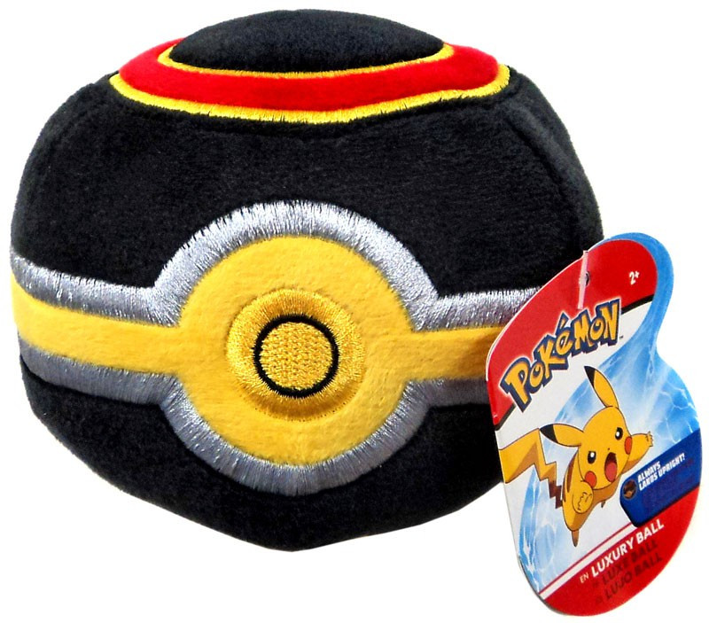 Pokemon Pokeball Luxury Ball 5 Plush Wicked Cool Toys - ToyWiz