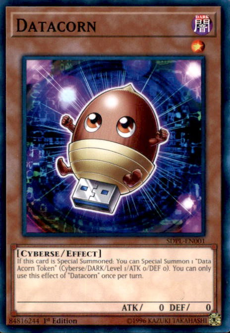 YuGiOh Powercode Link Structure Deck Single Card Common Datacorn SDPL-EN001 - ToyWiz