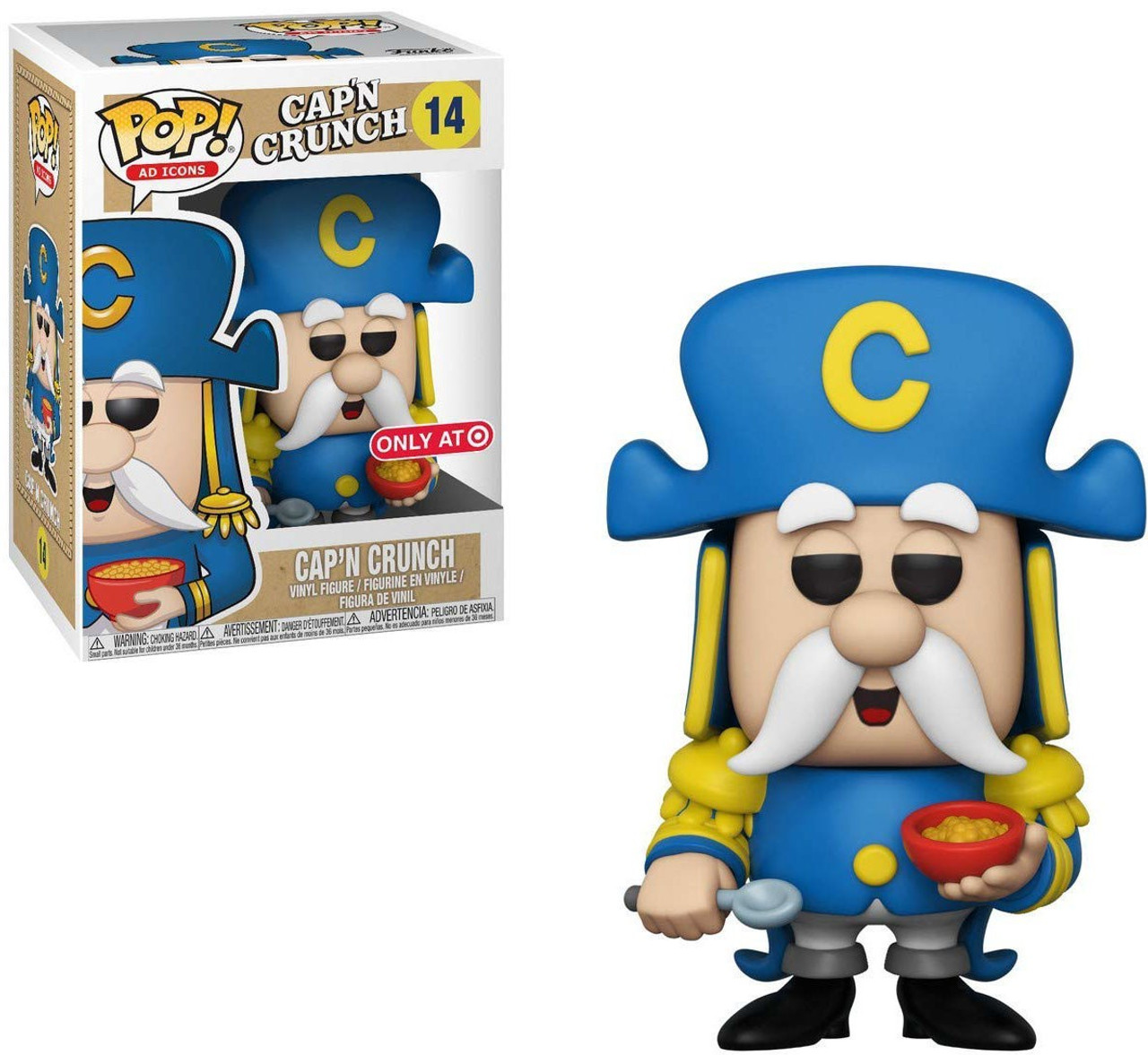 Funko Quaker Oats Pop Ad Icons Capn Crunch Exclusive Vinyl Figure 14