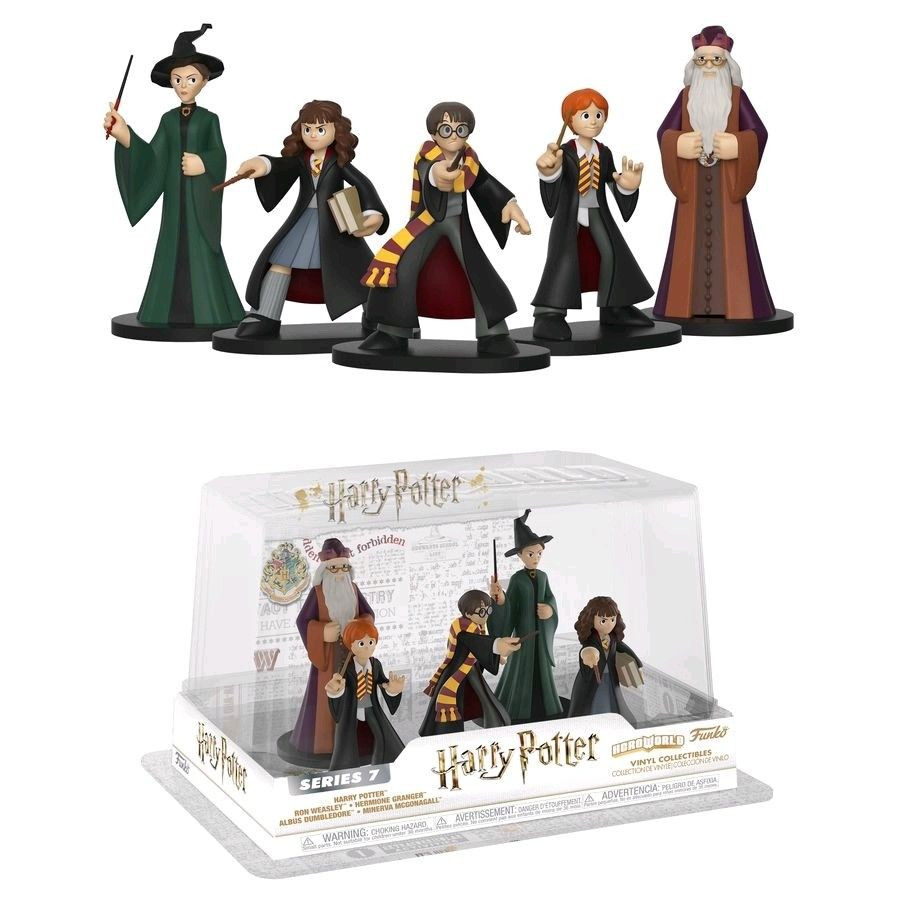 Funko Harry Potter Hero World Series 7 Harry Potter, Ron Weasley ...