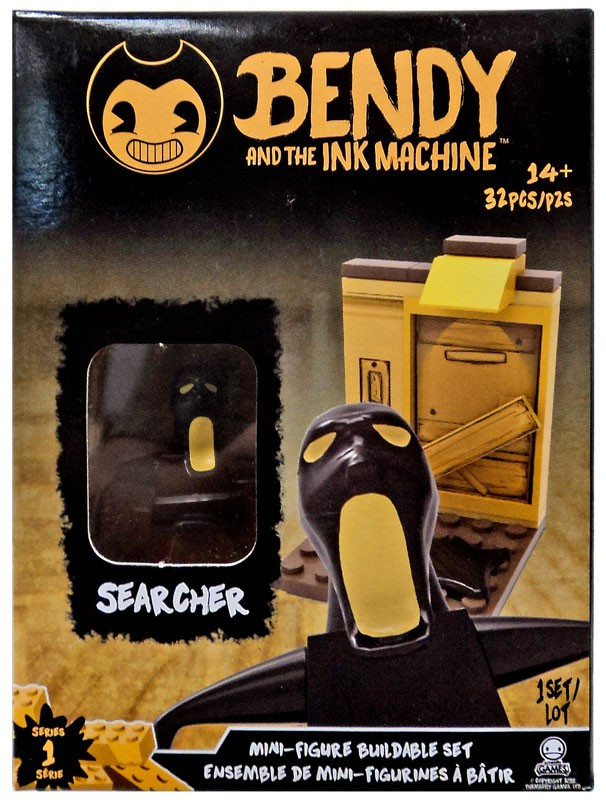 Bendy and the Ink Machine Mini Figure Searcher Buildable Set PhatMojo ...
