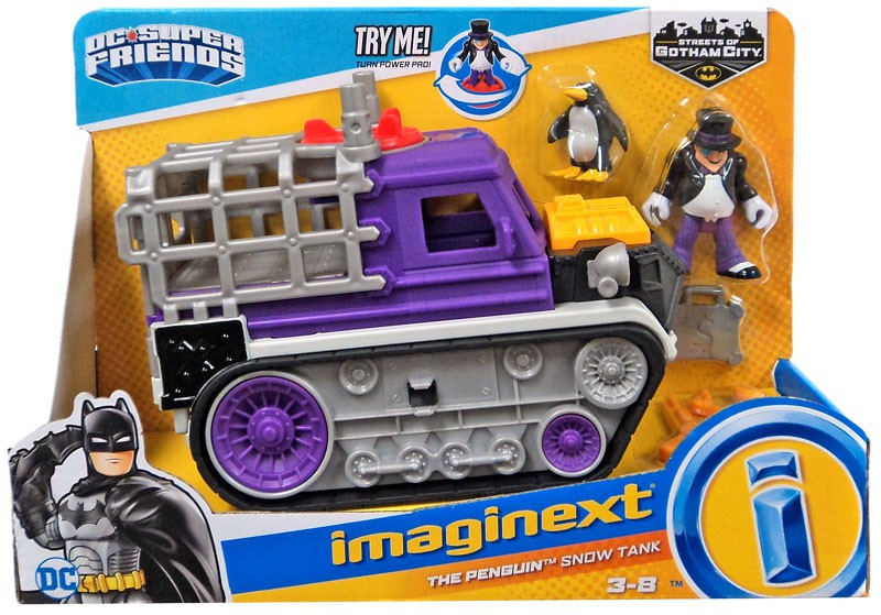 Fisher Price DC Super Friends Imaginext Gotham City The Penguin Snow ...
