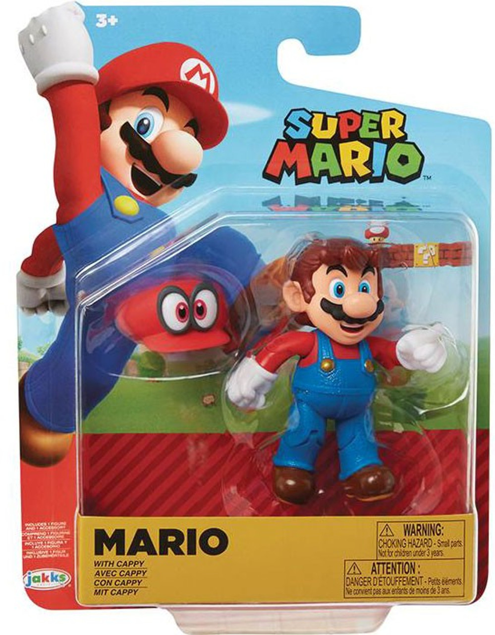 World of Nintendo Wave 13 Mario Odyssey with Hat 4 Action Figure RANDOM ...