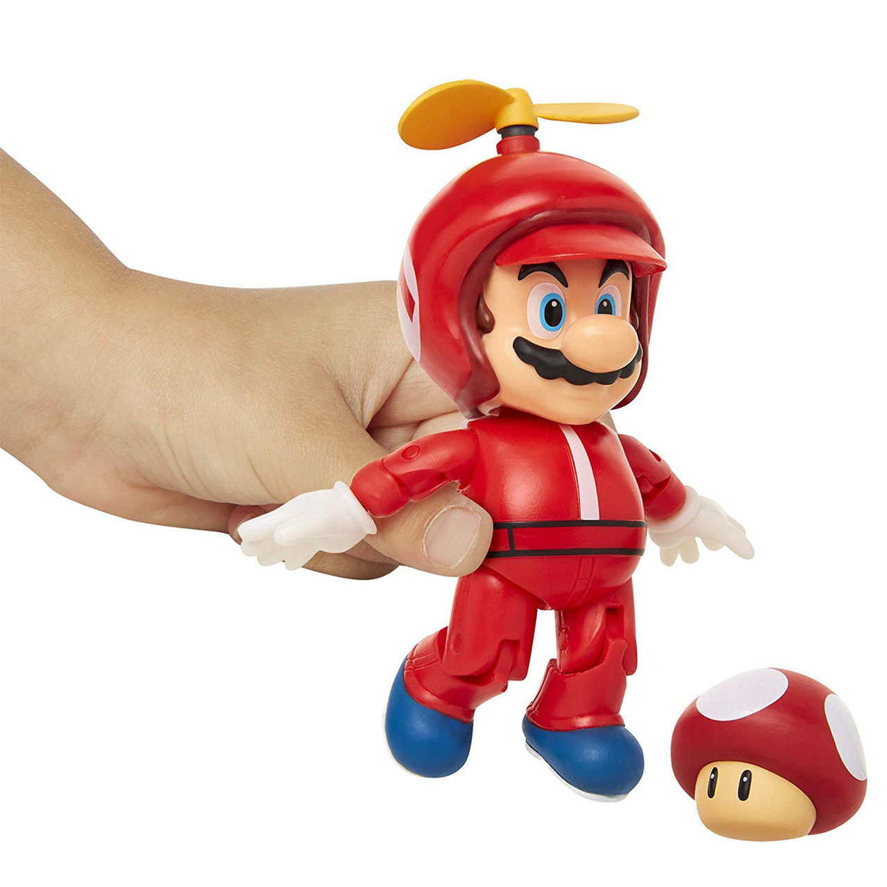 World of Nintendo Wave 13 Propeller Mario with Coin 4 Action Figure ...