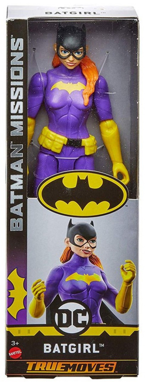 DC Comics Batman Missions Batgirl 12 Action Figure True Moves Mattel ...