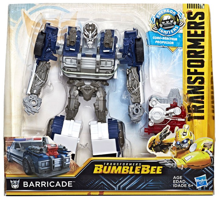 Transformers Bumblebee Movie Energon Igniters Nitro Barricade Action ...
