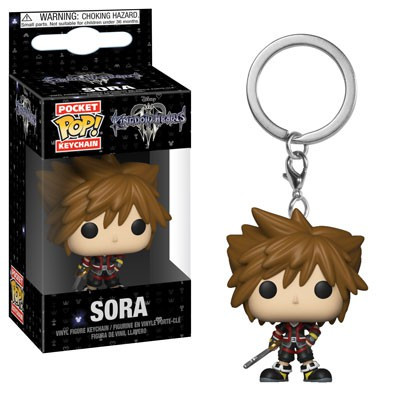Funko Disney Kingdom Hearts III POP Disney Sora Keychain - ToyWiz