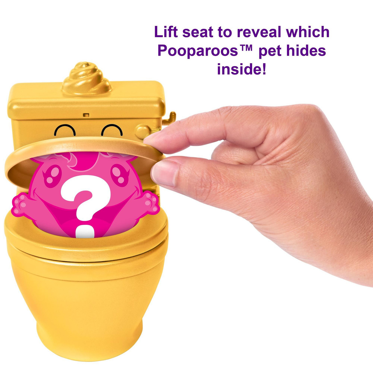 Pooparoos Surpriseroos Toilet Mystery Pack Gold Mattel - ToyWiz