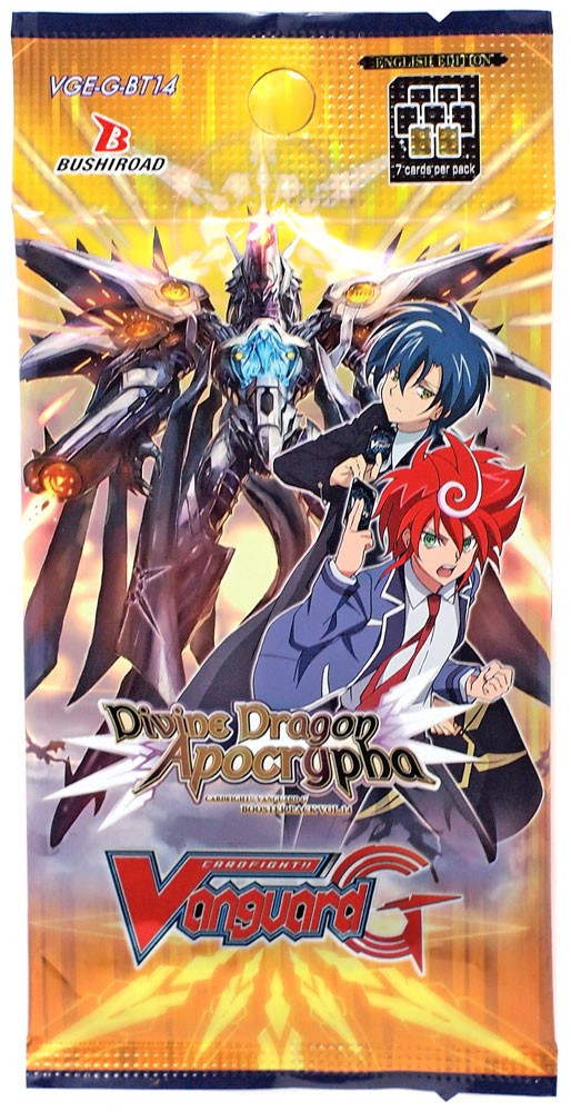 Cardfight Vanguard G Divine Dragon Apocrypha Booster Pack VGE-G-BT14 ...