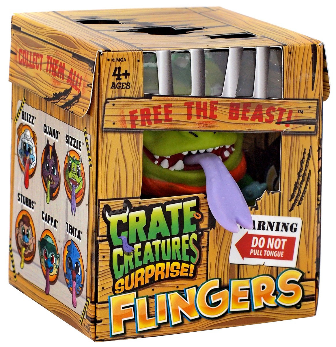 Crate Creatures Surprise Flingers Sizzle Figure MGA Entertainment - ToyWiz