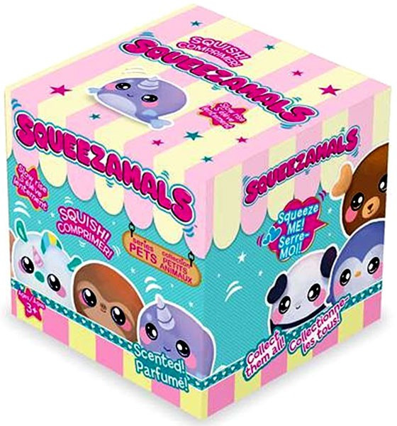 Squeezamals Scented Pet Mini Plush Squeezamals 2.5 Mystery Pack Beverly ...