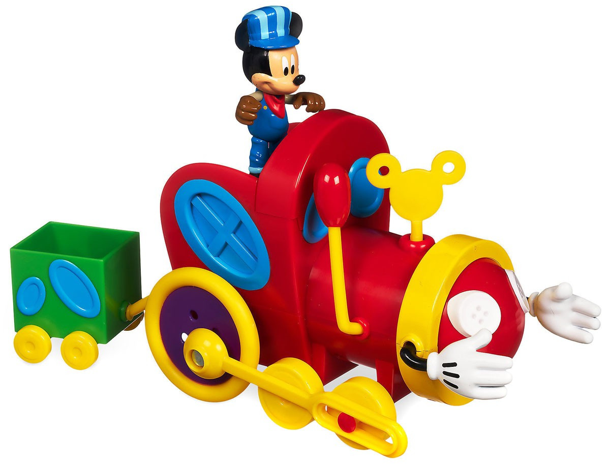 Disney Mickey Mouse Clubhouse Push Go Mouska Train Exclusive - ToyWiz