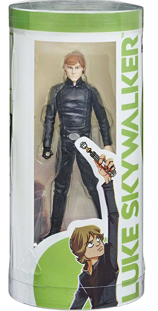 Star Wars Story in a Box Luke Skywalker 3.75 Action Figure Comic Hasbro ...