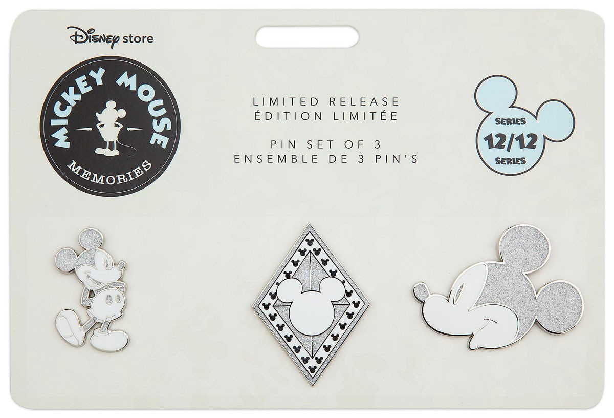 Disney Mickey Mouse Memories Mickey Mouse Exclusive Pin Set 1212 ...