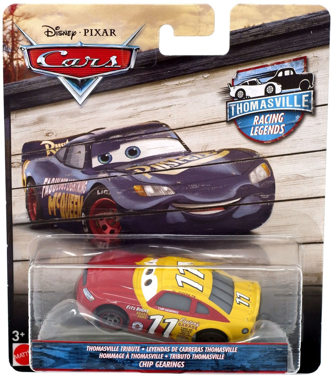Disney Pixar Cars Cars 3 Thomasville Racing Legends Chip Gearings ...