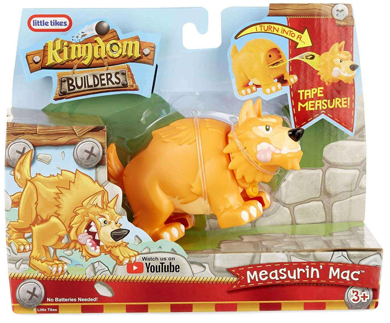 Little Tikes Kingdom Builders Measurin Mac Action Figure MGA ...