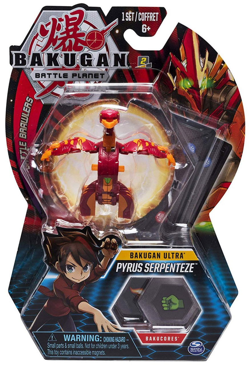 Bakugan Battle Planet Battle Brawlers Ultra Single Figure Pyrus